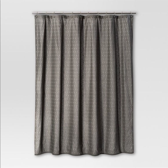 Threshold | Bath | Threshold Gray White Geometric Shower Curtain | Poshmark